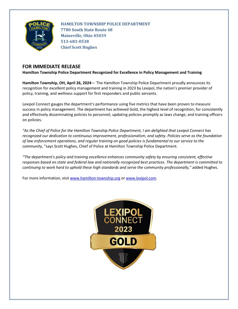 Hamilton Township | News