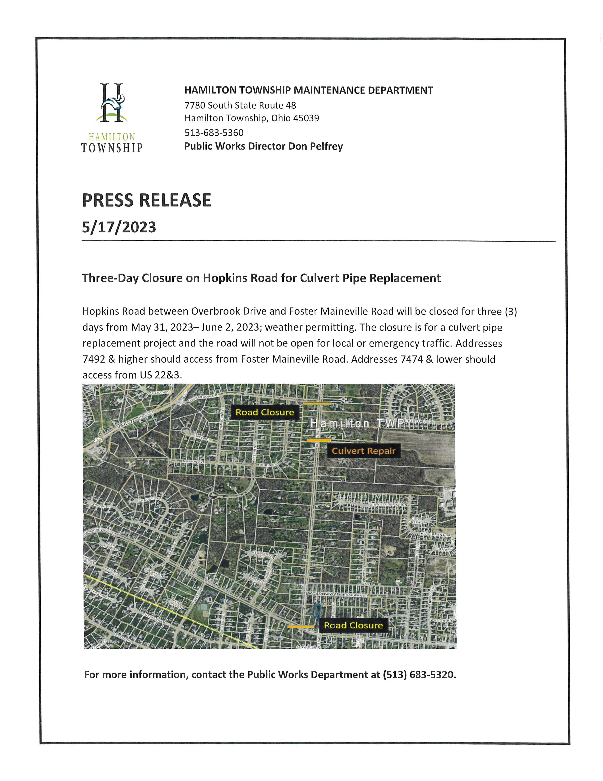 Hamilton Township | News